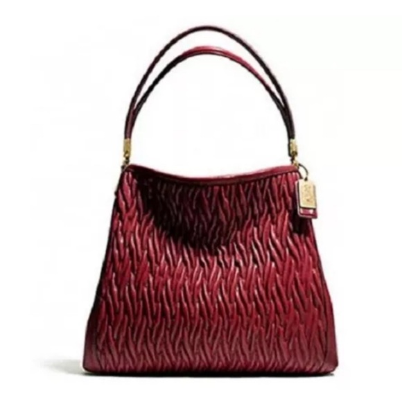 Coach | Bags | Coach Madison Phoebe Bag In Twisted Leather | Poshmark